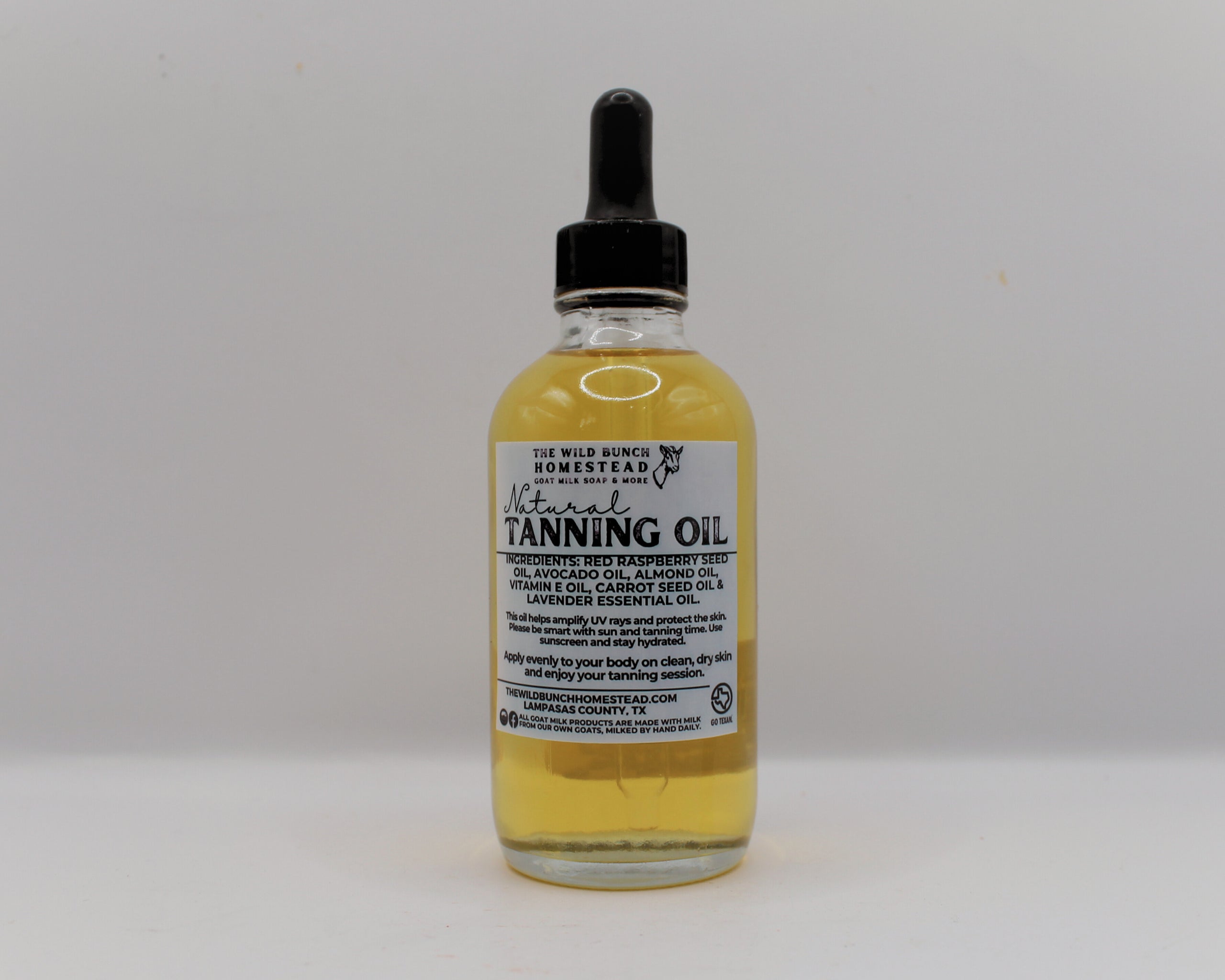 Natural Tanning Oil | The Wild Bunch Homestead